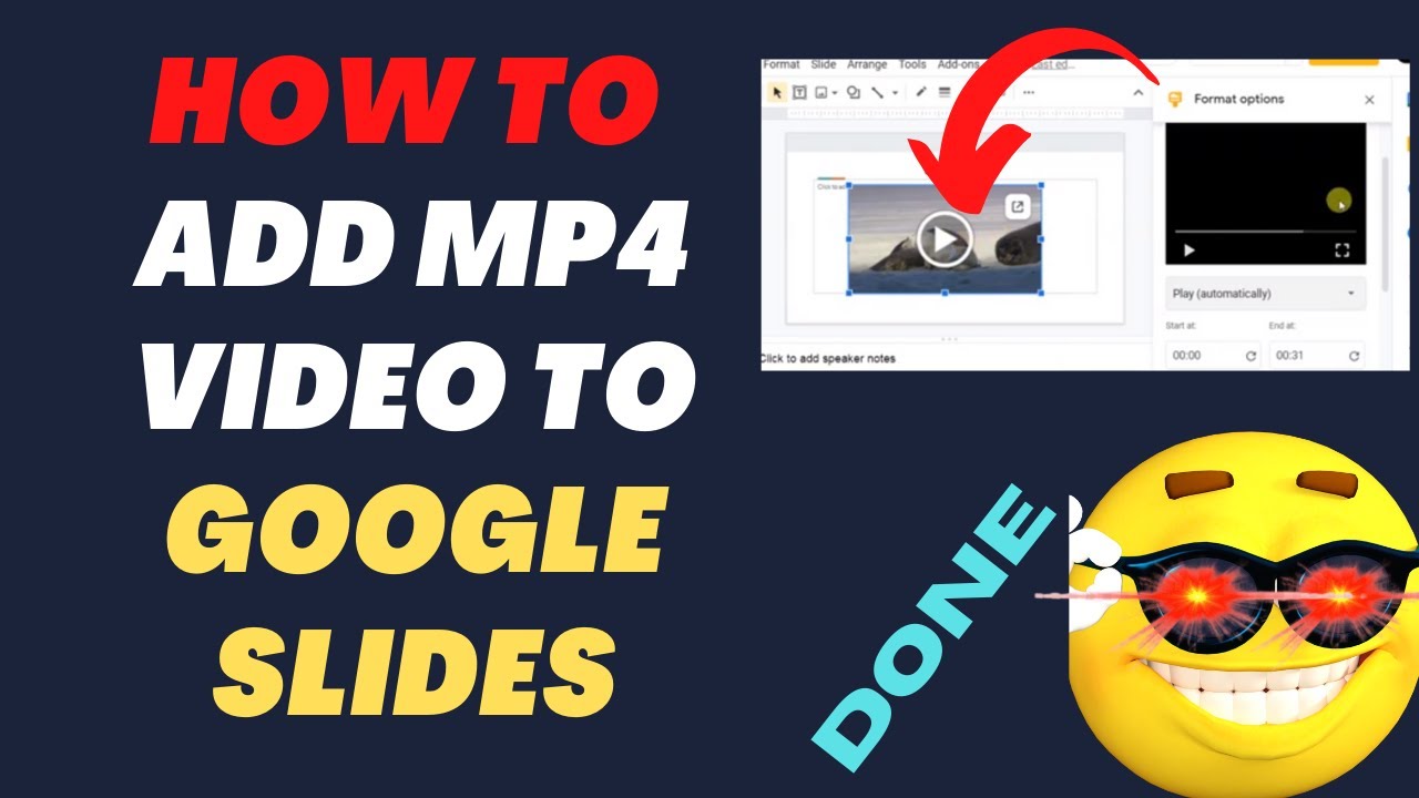 How To Add MP4 Video To Google Slides YouTube How To Add MP4 Video To Google Slides YouTube