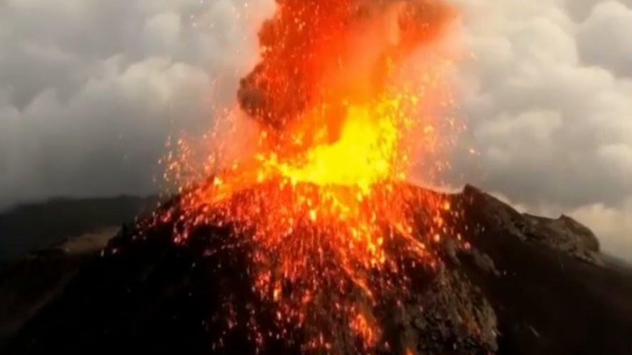 Incredible eruption of Volcano de Fuego in Guatemala! March 2022 - YouTube