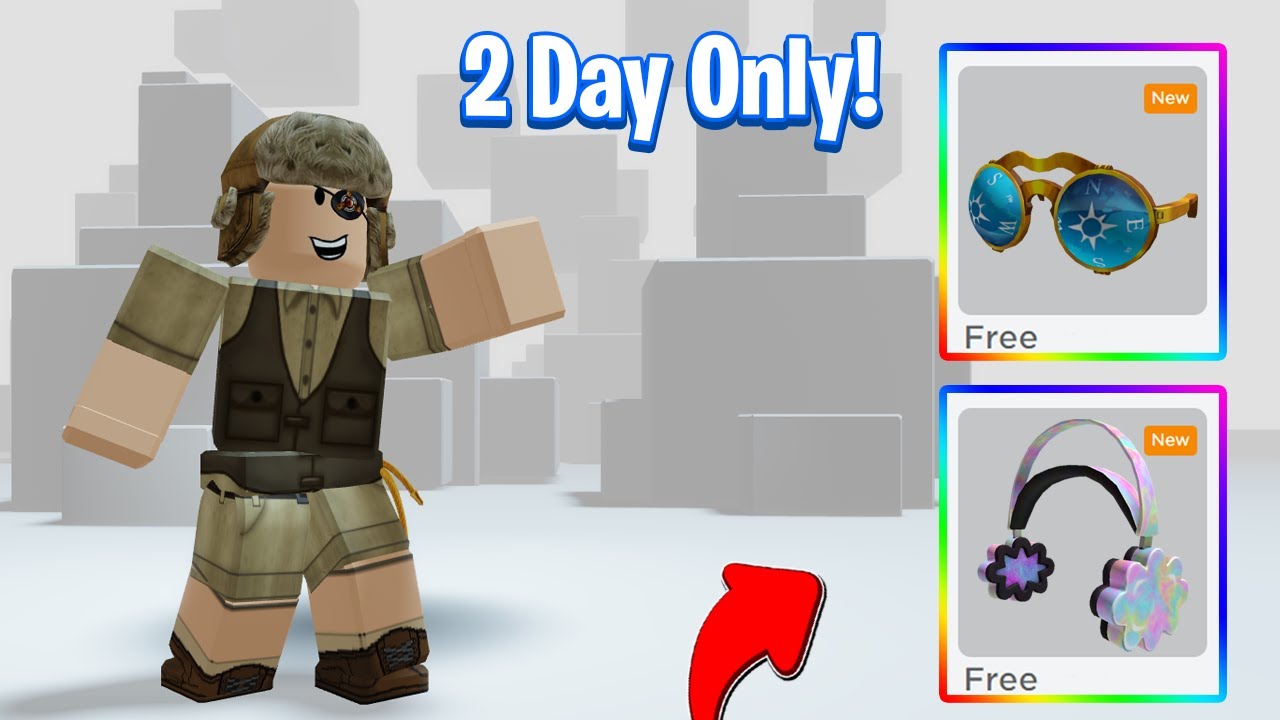 Hurry! Get These New Free Event Items Right Now! Roblox Free Items ...