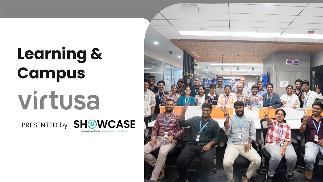 Virtusa - Learning & Campus | Showcase | iimjobs.com | hirist.com - YouTube