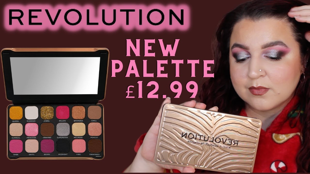 NEW REVOLUTION BARE PINK FOREVER FLAWLESS PALETTE REVIEW, TUTORIAL AND ...