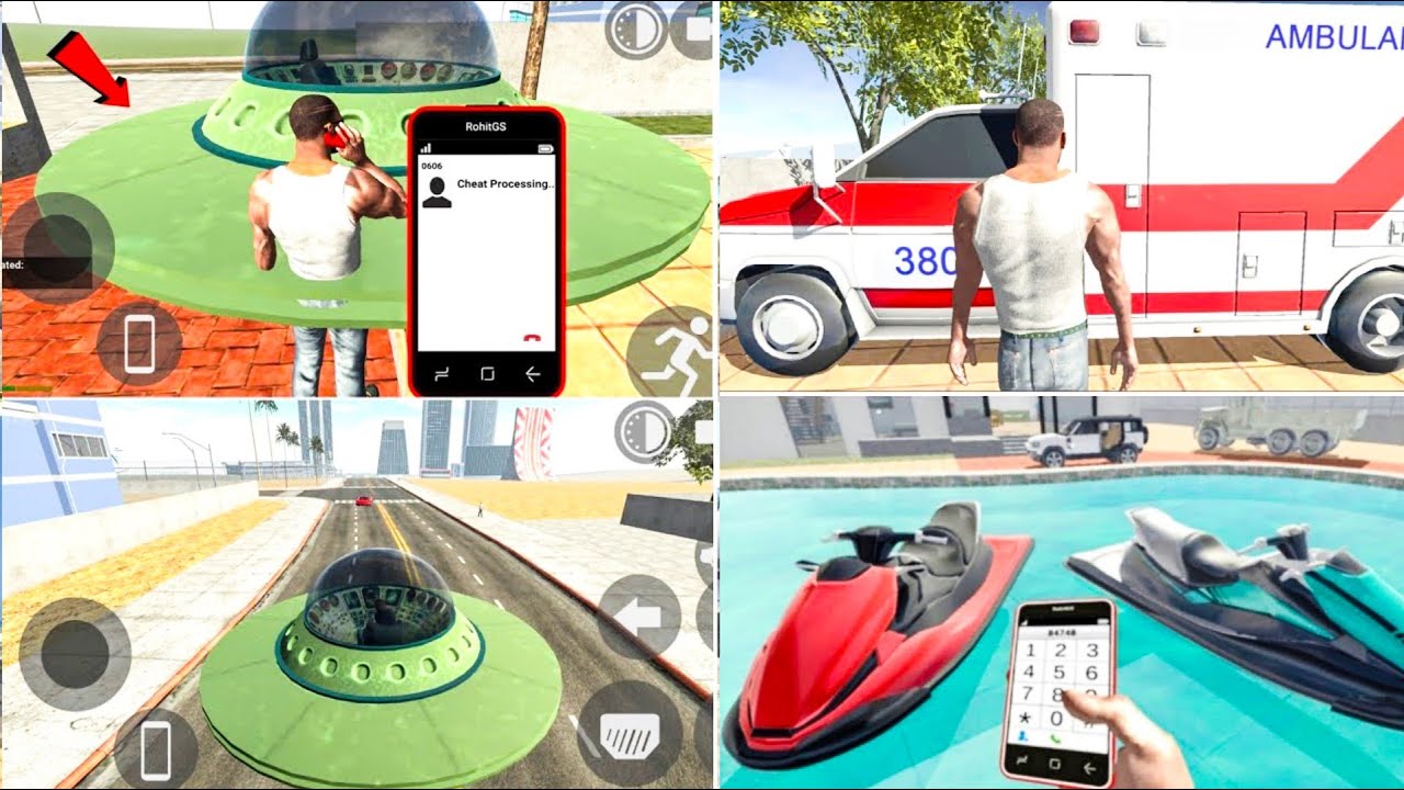 UPDATE ALL NEW CHEAT CODE INDIAN BIKE 3D ALL NEW CODE indian Bikes Driving 3D CODE #5 - YouTube