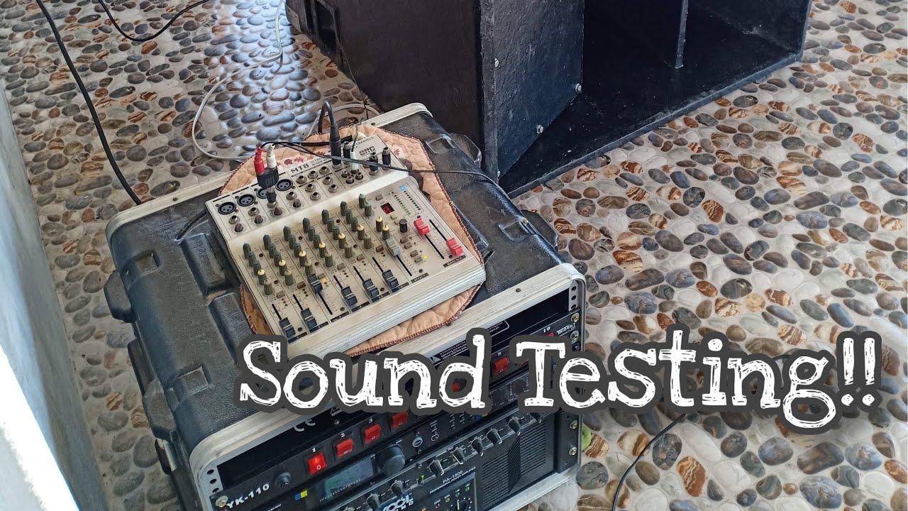 Sound Testing Check this Out! - YouTube
