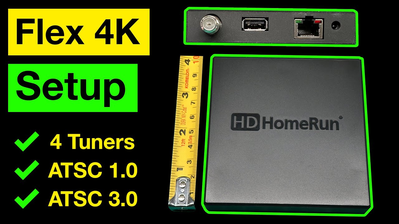 SiliconDust HDHomerun Flex 4K First Look - YouTube