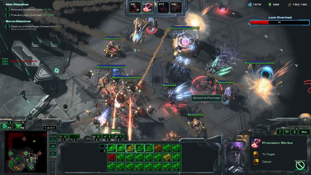 StarCraft 2 Co-op - Han & Horner Level 11.2 - YouTube