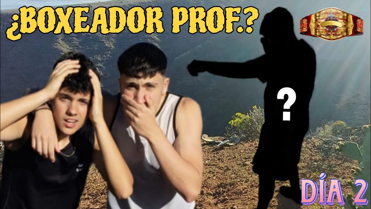 2 TONTOS MUY TONTOS EN CANARIAS| Conocemos al MEJOR boxeador (de su ...