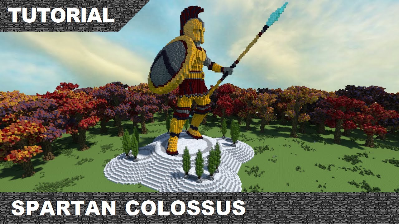 Minecraft Spartan Colossus Tutorial & Download part 1 - YouTube