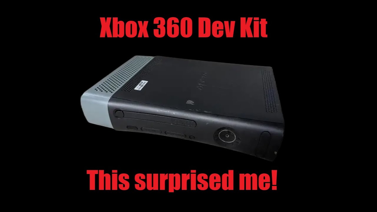 Xbox 360 XDK (Dev Kit) This had some surprises! Part 1 - YouTube