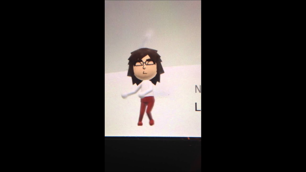 My Mii dancing - YouTube