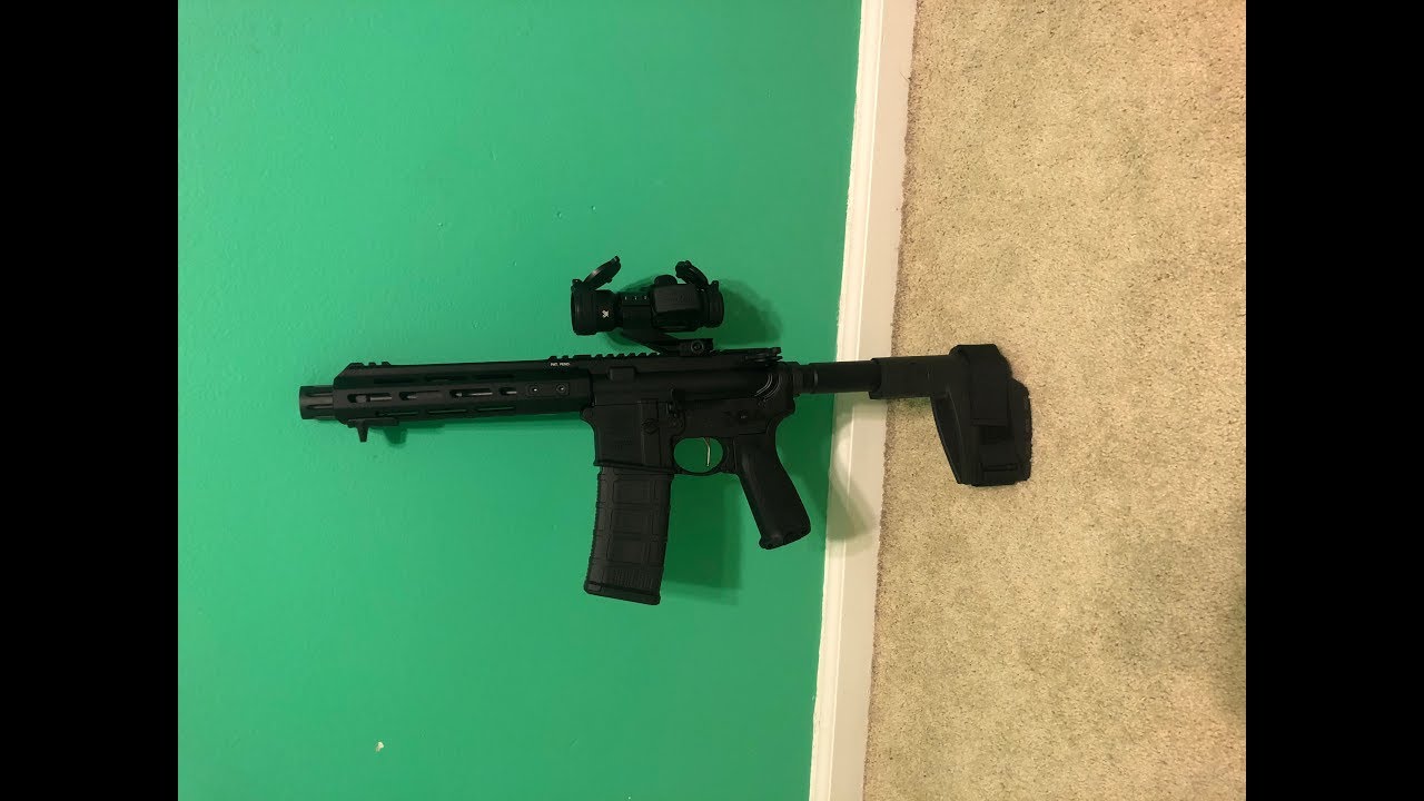 Springfield Armory Saint Victor Pistol with Fostech Echo II trigger ...