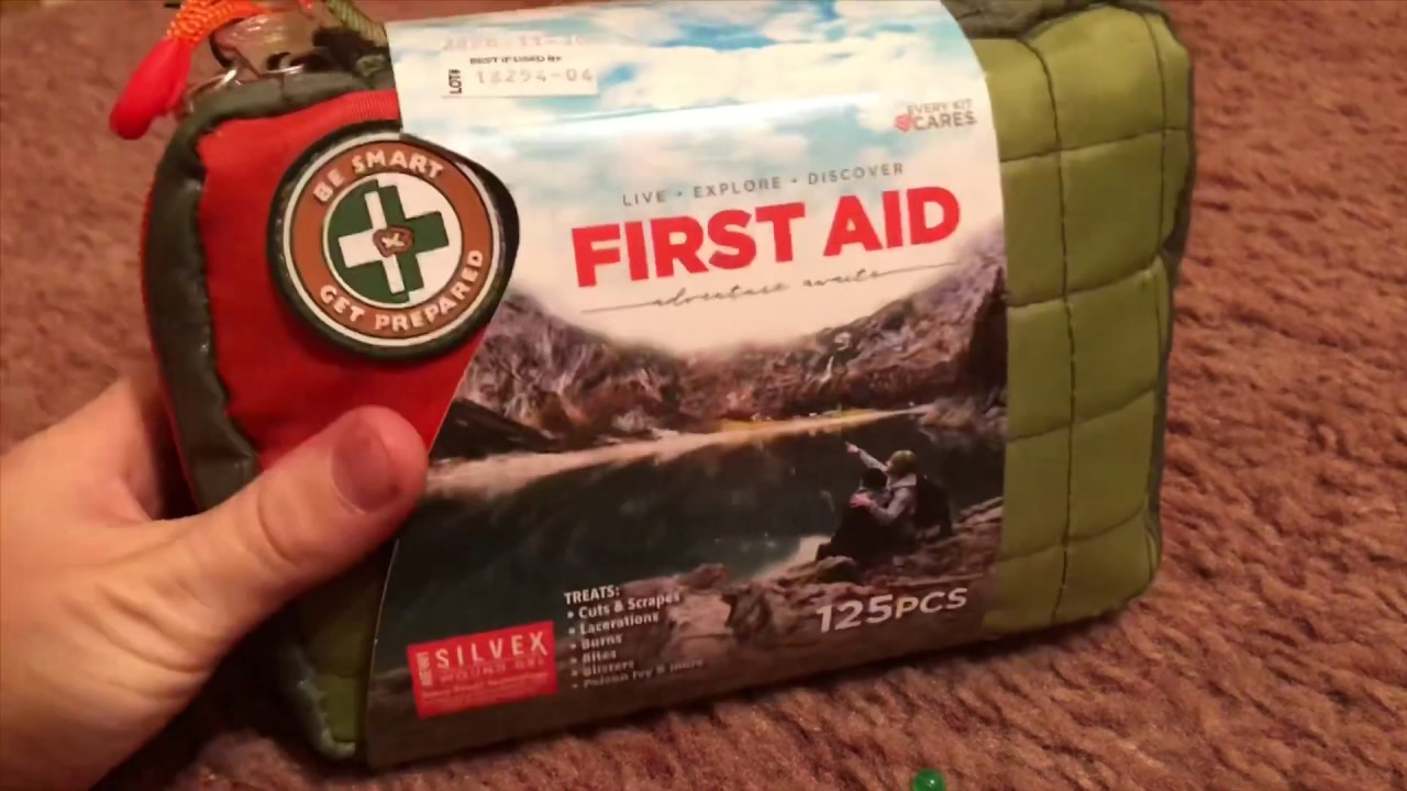 (What's inside?) Walmart first aid kit - YouTube