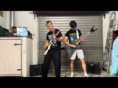Seventh Son of a Seventh Son by Iron Maiden full play through by Charlie and Jack 