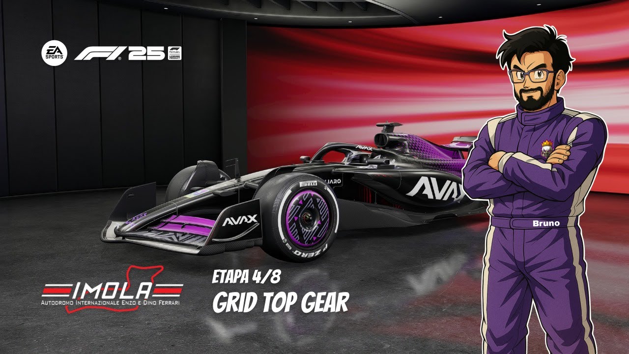 F1 25 Grid Top Gear - Ímola - YouTube