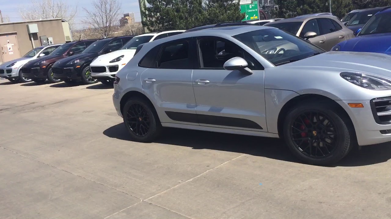 2018 Rhodium Silver Macan GTS at Porsche Colorado Springs - YouTube