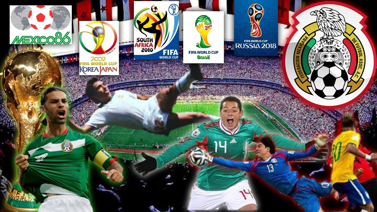Top Mejores Momentos de México en los Mundiales. - YouTube