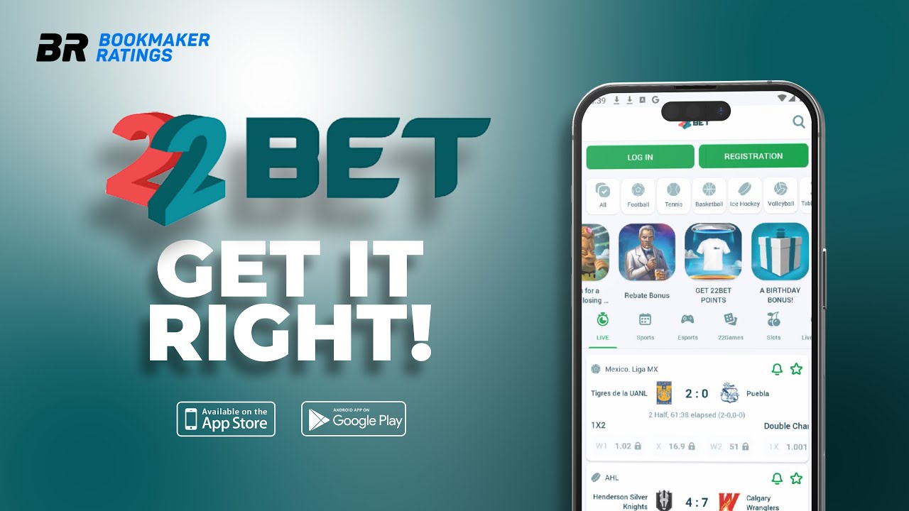 Get It Right: Detailed 22bet KE App Instruction by Bookmaker Ratings 2023 - YouTube