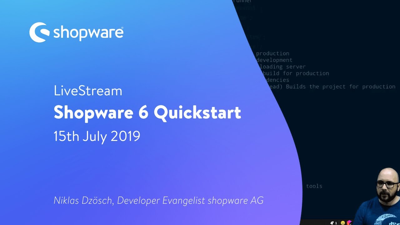 [En] Shopware 6 Quickstart: Installation and first steps - YouTube