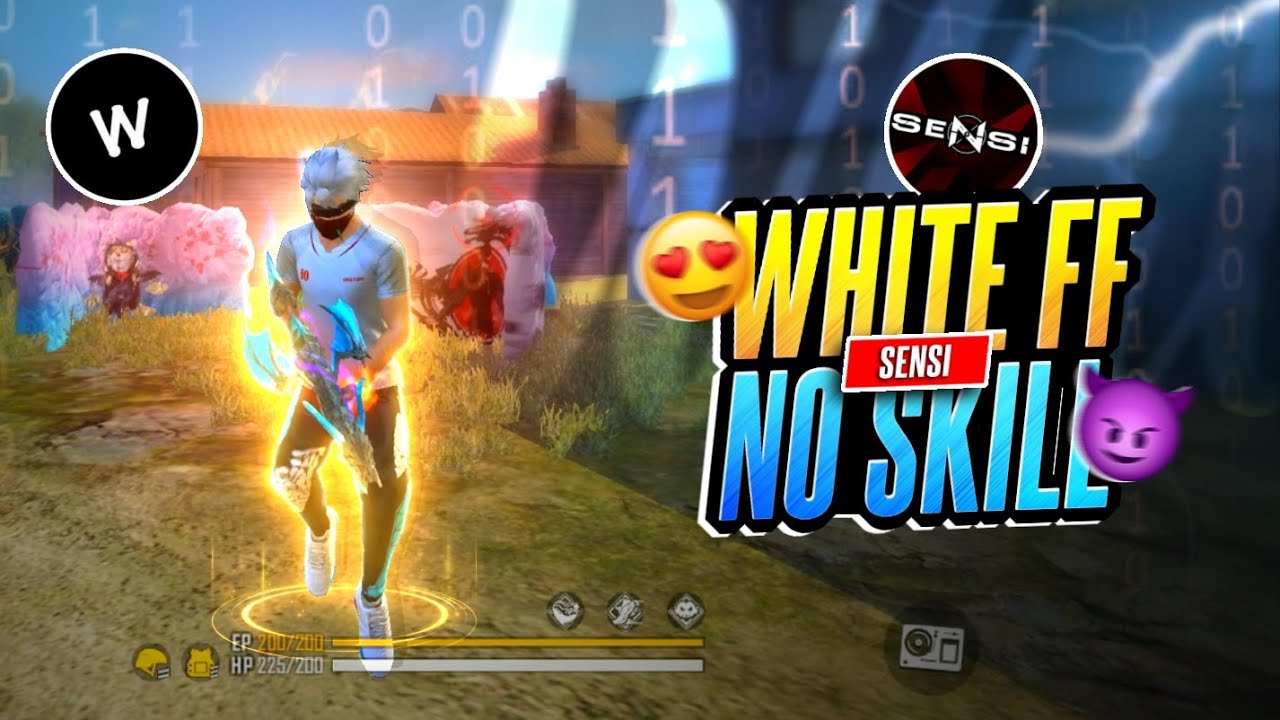 @WhiteFF No skill sensi 😲|@NonstopGaming_ - YouTube