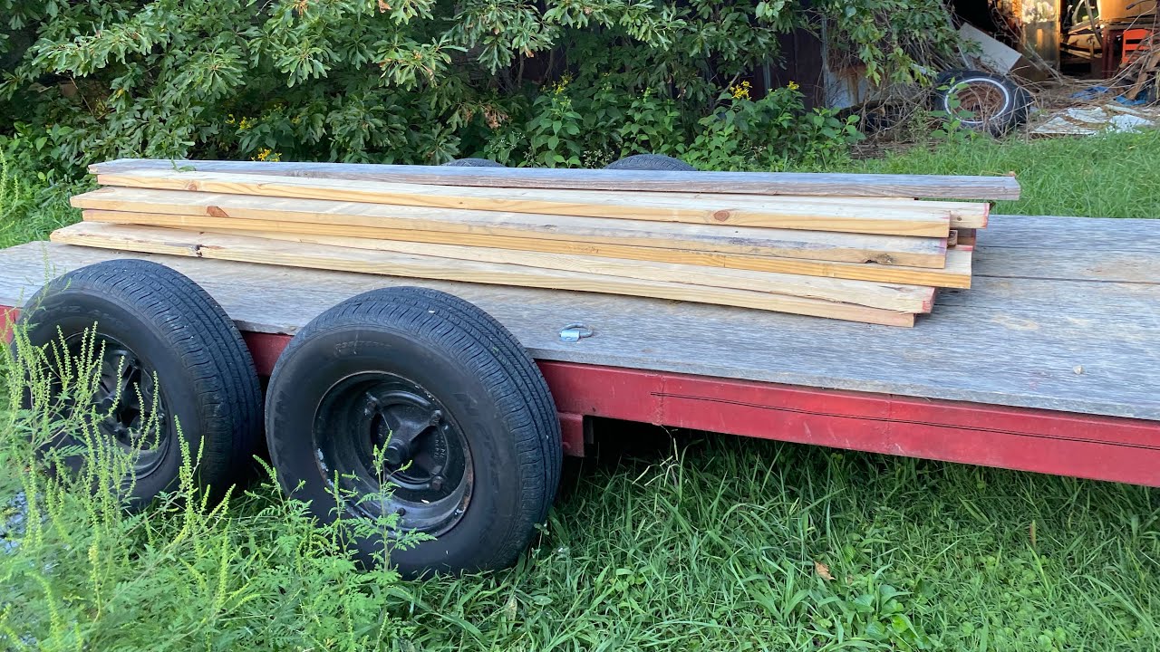 First load of lumber &breakdowns keep coming & getting ready for new ...