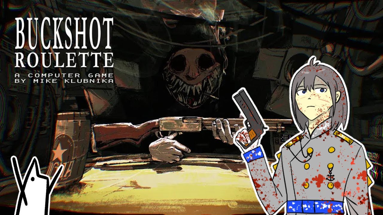 【Buckshot Roulette】Main roulette demi uang【#vtuberindonesia 】 - YouTube