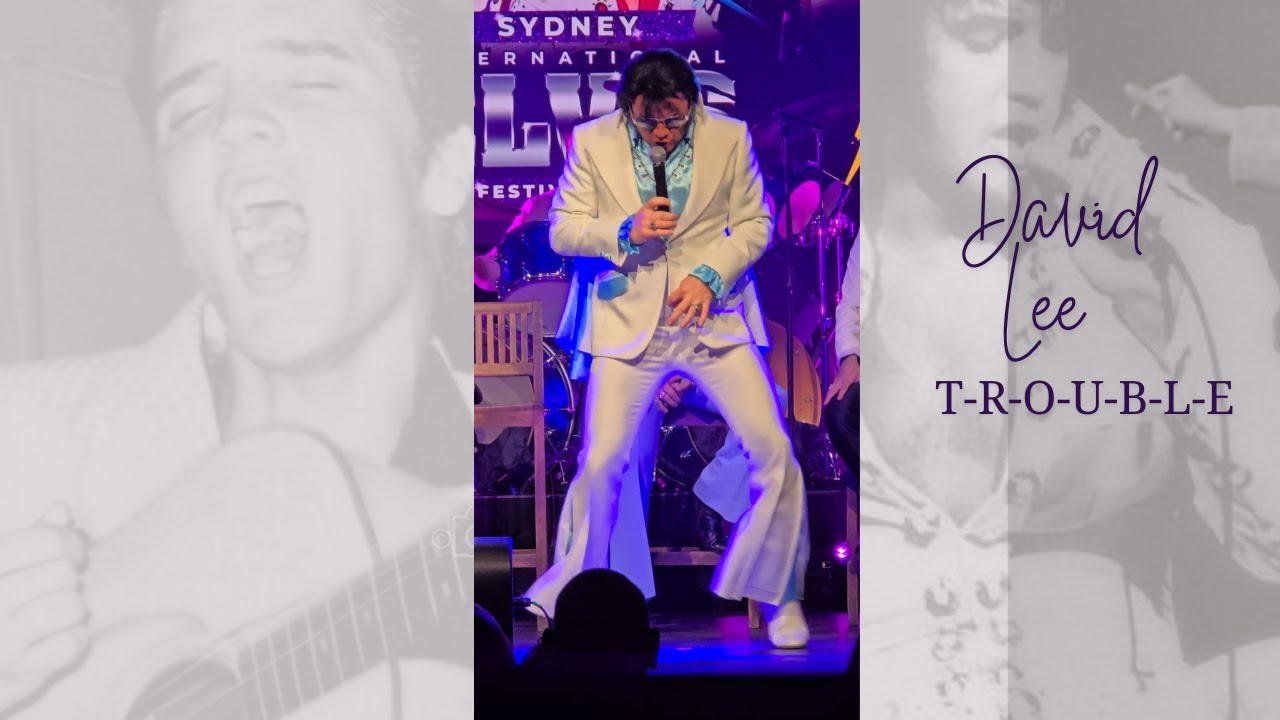 David Lee ~ T-R-O-U-B-L-E ~ Sydney Elvis Festival 24 - YouTube