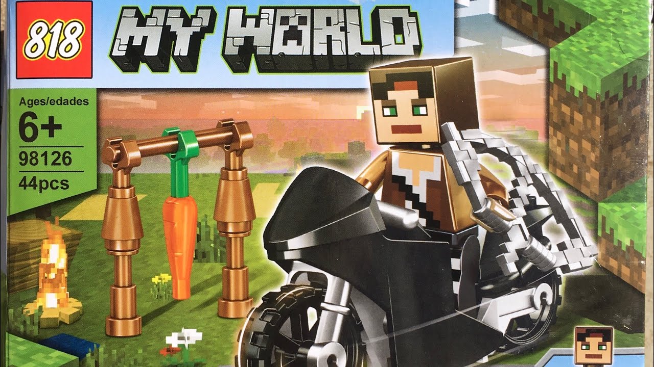 Lego, My world, minecraft,98126, 44 pcs - YouTube