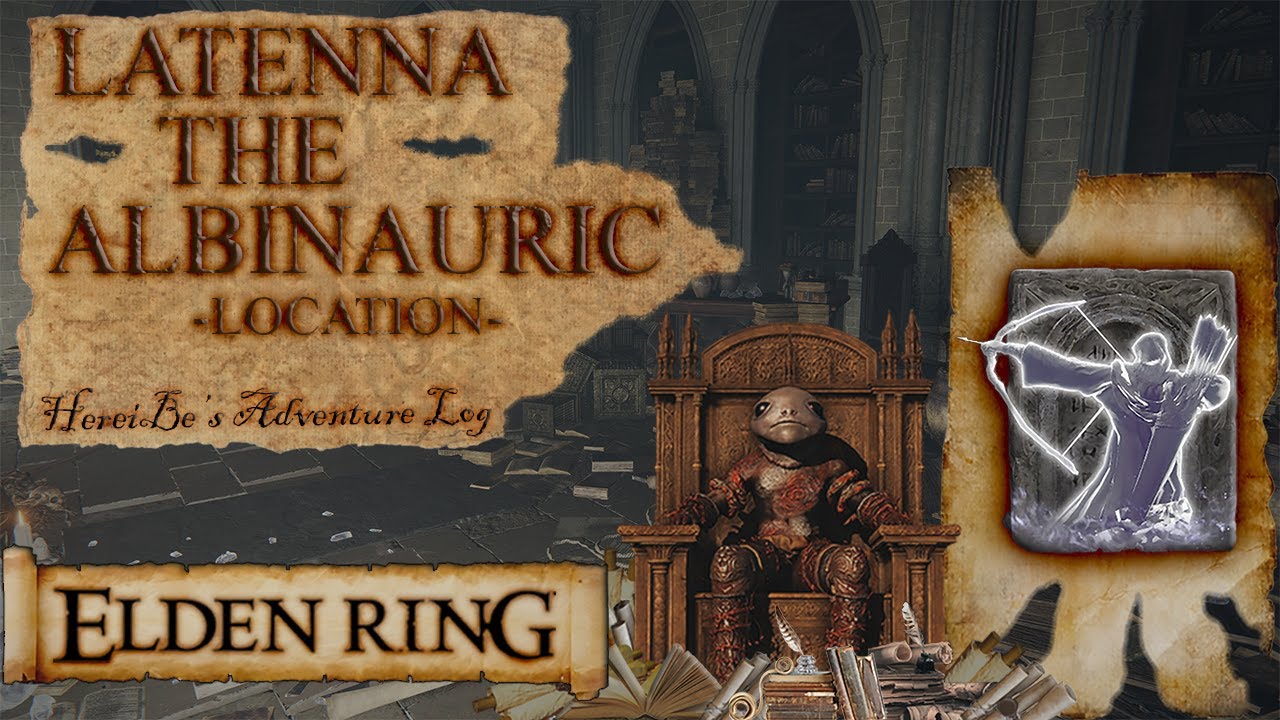 Latenna the Albinauric Location | Elden Ring - YouTube