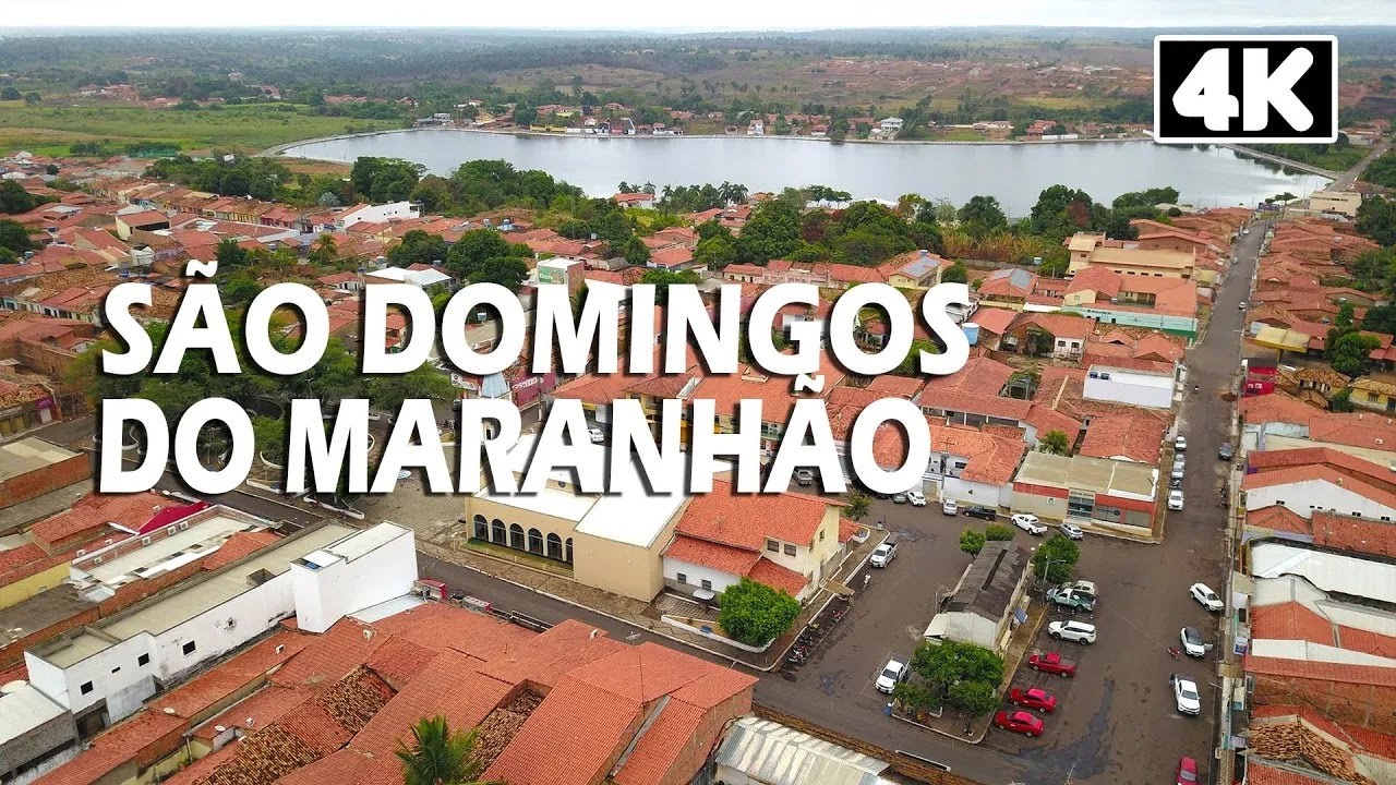 SÃO DOMINGOS DO MARANHÃO VISTA DE CIMA | 4K - YouTube