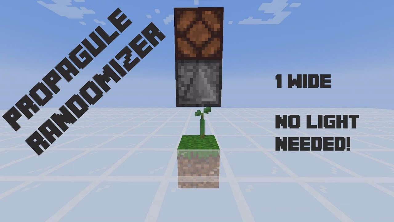 Propagule Randomizer Minecraft (Now Featuring 16 bit randomizer and ...