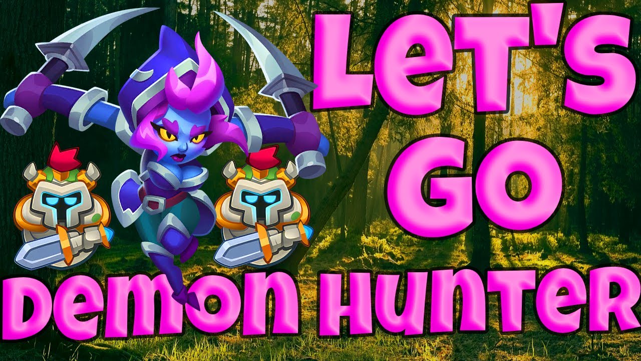 is Demon Hunter GOOD with Knight Statue?! - YouTube