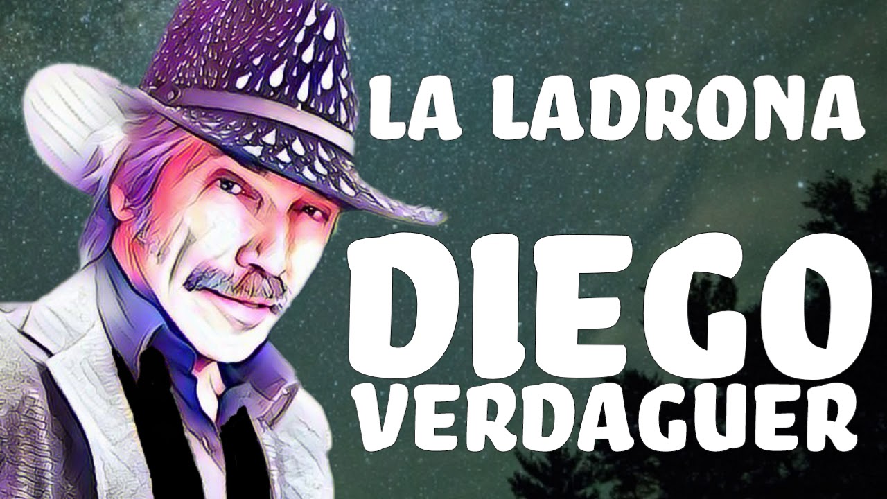 LA LADRONA diego verdaguer LETRA/especial 80 hits - YouTube
