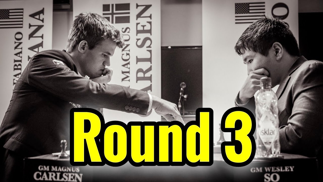 The Game Match Between Magnus Carlsen & Wesley So At Champion Chess ...