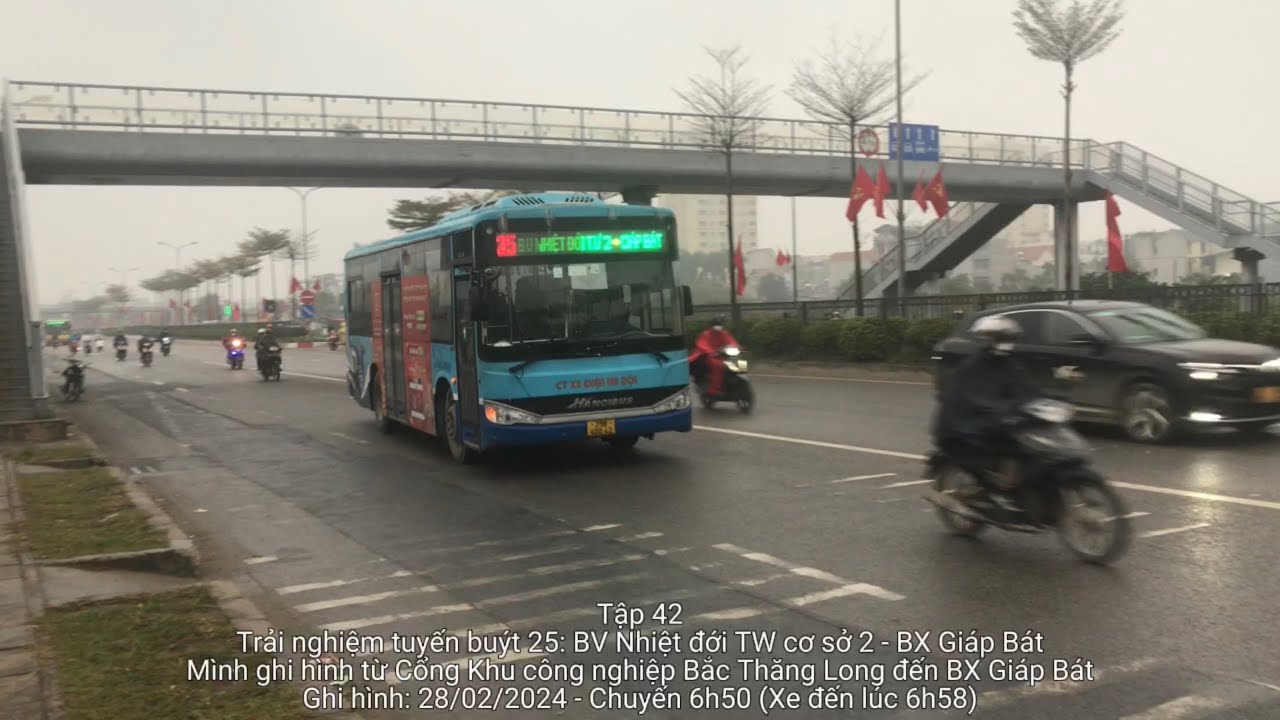 Xe buýt Hà Nội - Tập 42: Trải nghiệm tuyến buýt 25: BV Nhiệt đới TW cơ ...