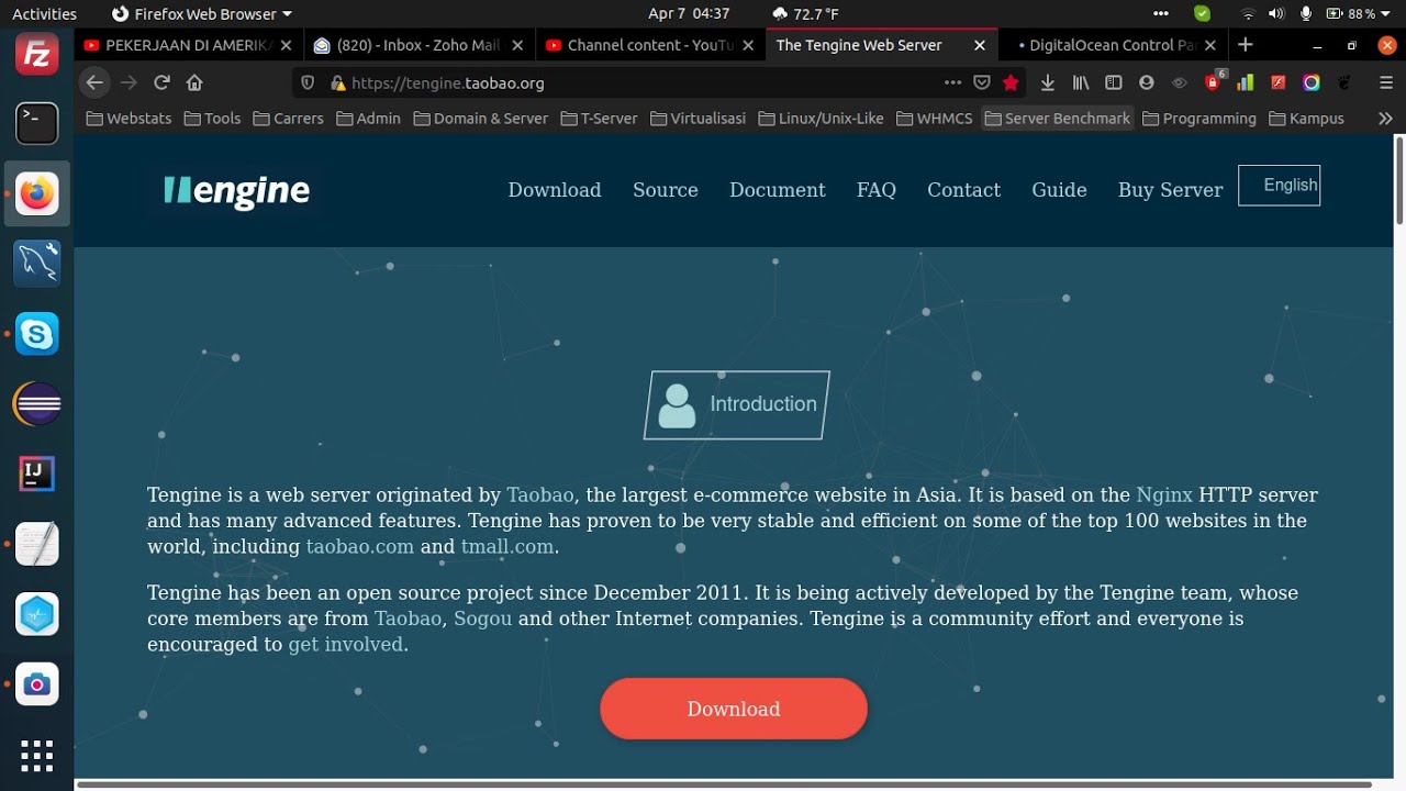 How To Install Tengine Web Server on Ubuntu 20.04 LTS - YouTube