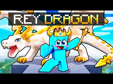 Me Convertí en el REY DRAGÓN en Minecraft!