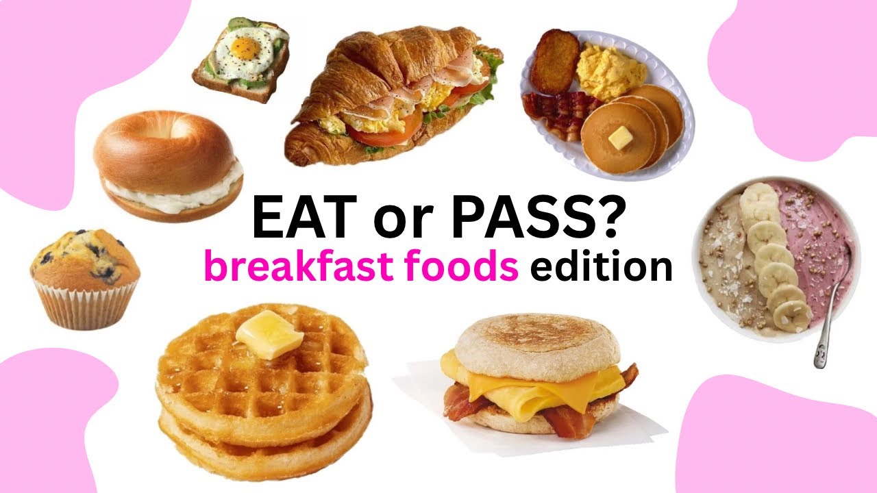 EAT or PASS? | Breakfast Food Edition 🥞😋 - YouTube
