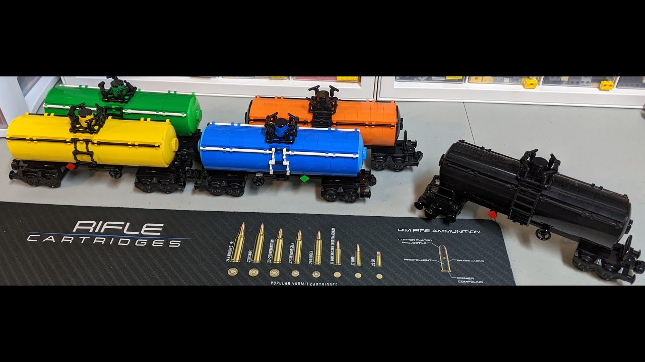 Lego Train Tank Cars - YouTube