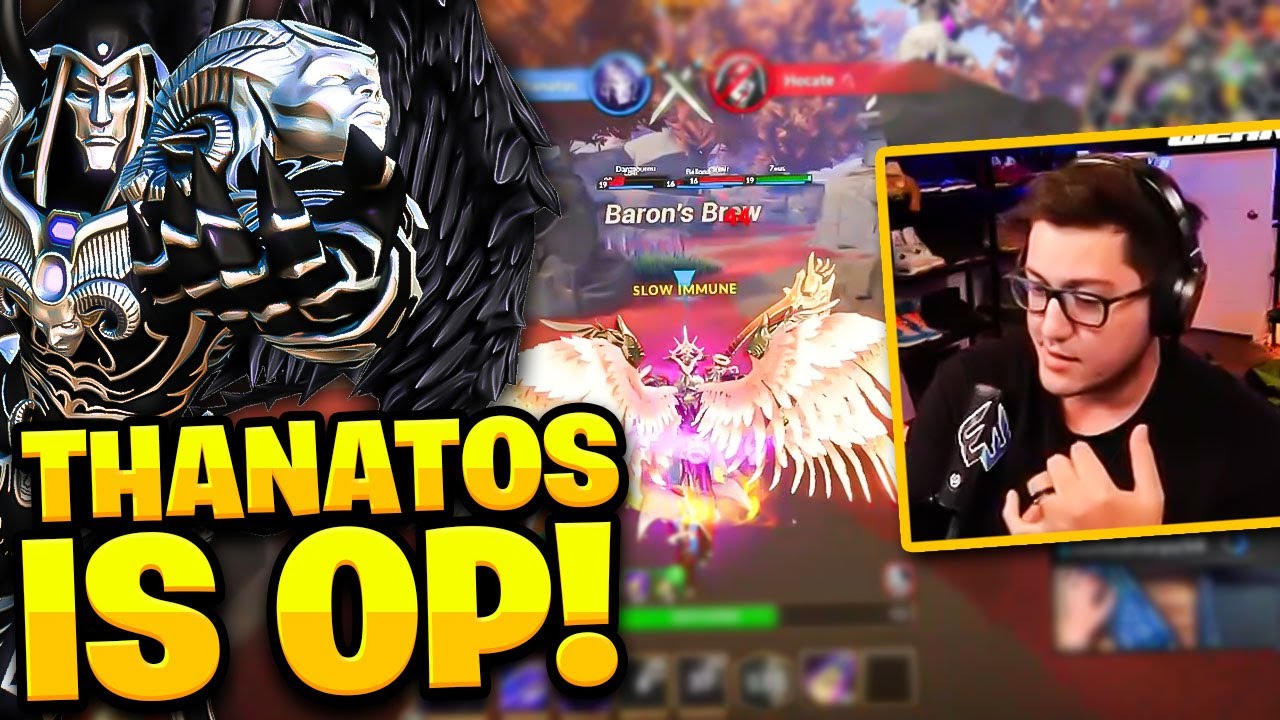 COOLDOWN BUILDS NEED A NERF! - Thanatos Ranked Jungle Smite 2 - YouTube