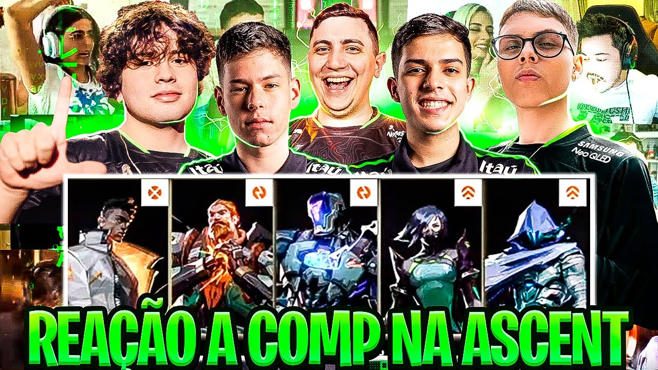 A LOUD DEIXOU O MUNDO SEM ACREDITAR NA COMP DA ASCENT! (Reação dos ...