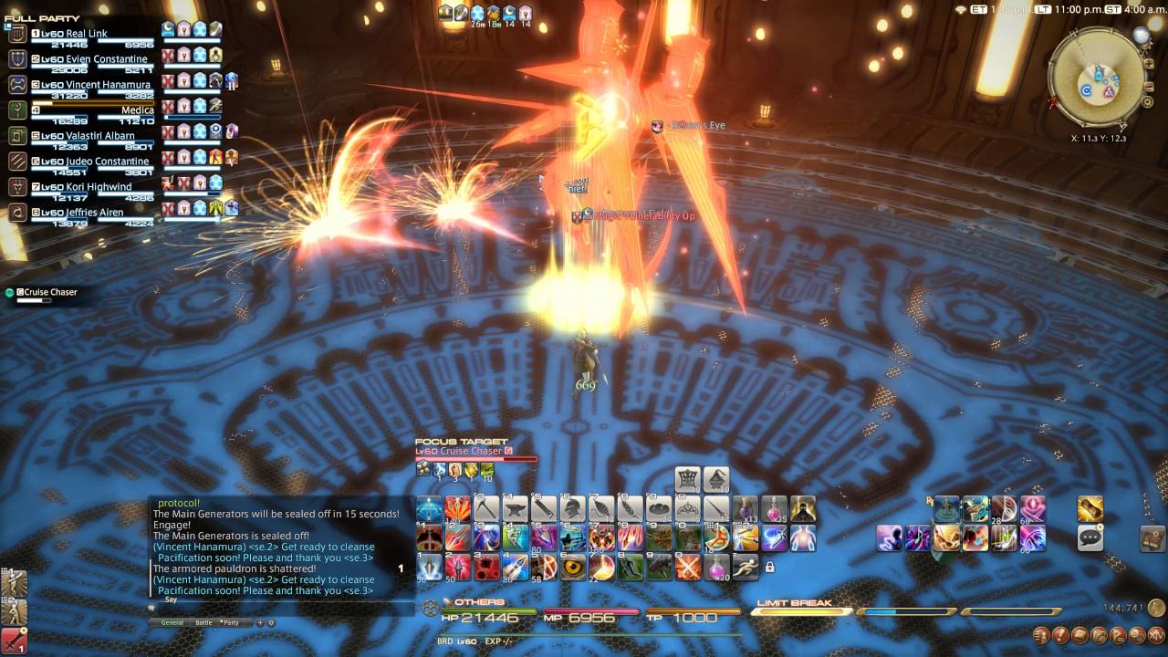 FFXIV Heavensward - A11S Limit Cut Sample - YouTube