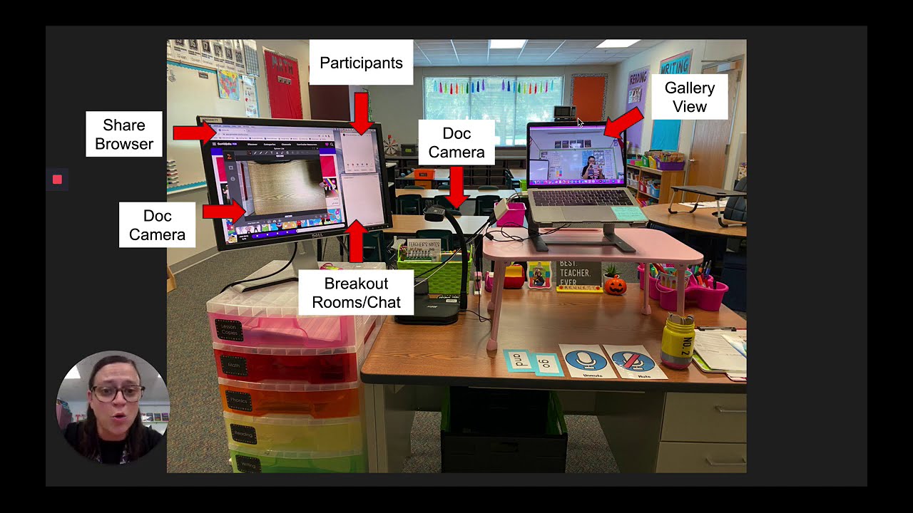 Virtual Teaching Setup - YouTube