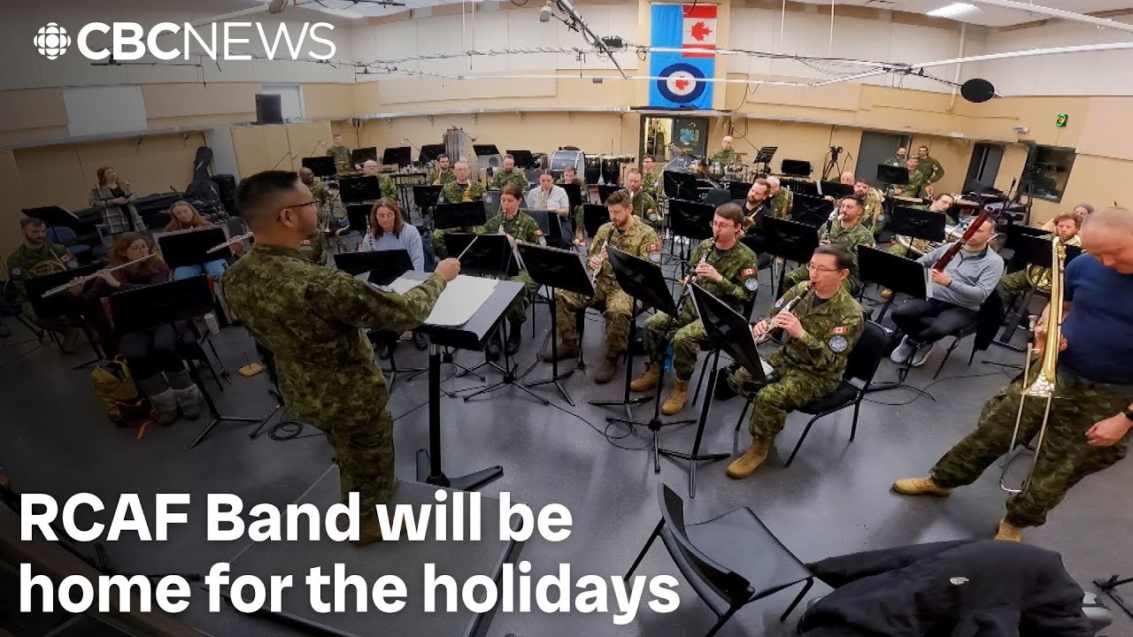 RCAF Band will be home for the holidays for charity - YouTube