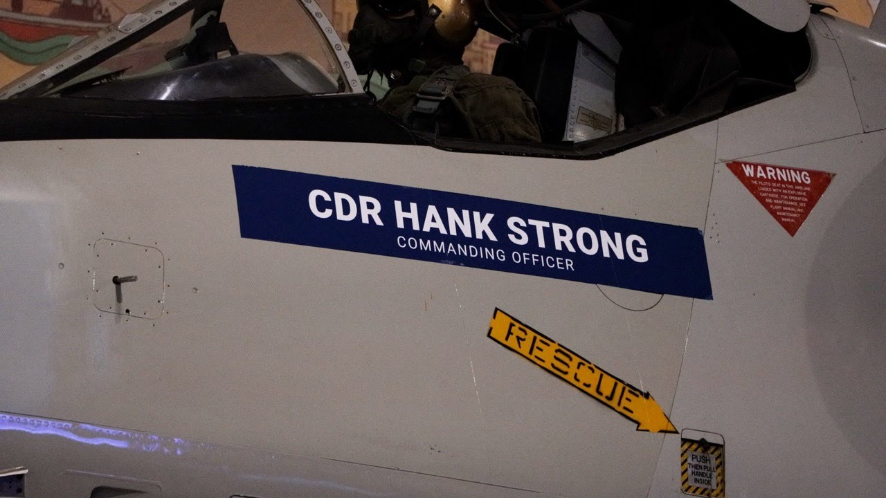 Honoring United States Navy Commander Hank Strong - YouTube