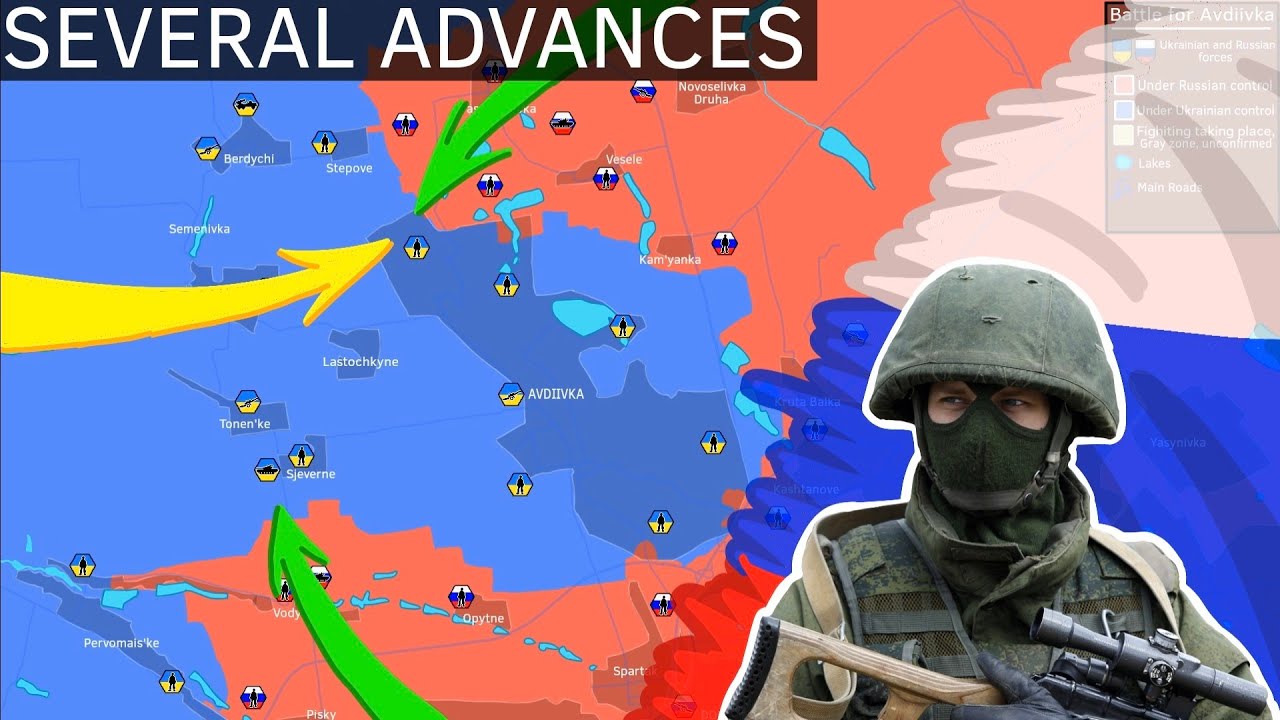 Update on Ukraine: Several Advances in Avdivka [2 December 2023] - YouTube
