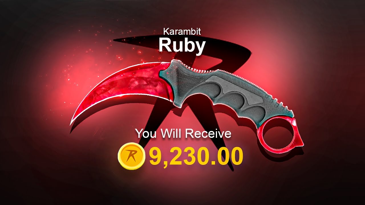 YOLOING KARAMBIT RUBY ON CSGOROLL!!! - YouTube