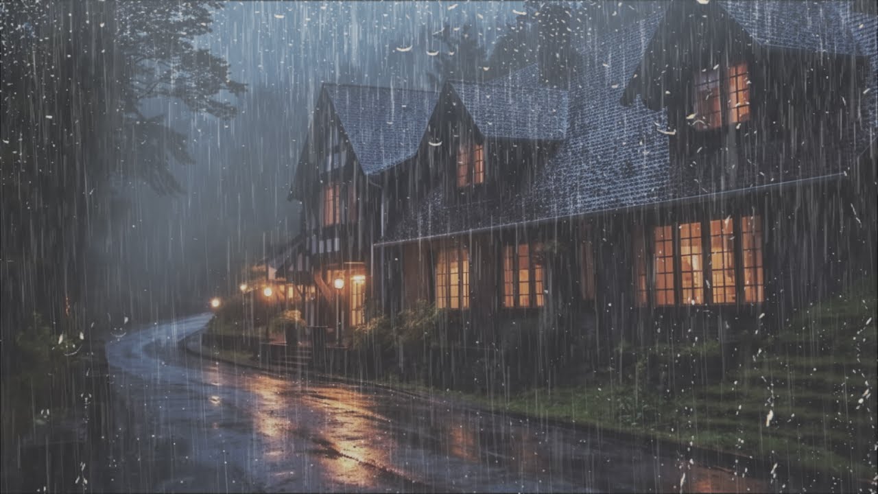 Quiet Rain Scene & Wonderful Rain Sound for Rest and Relaxation - ASMR ...
