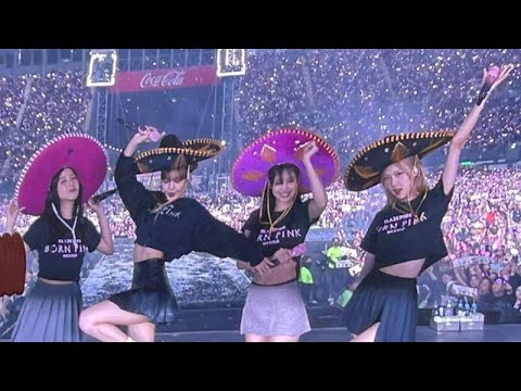 BLACKPINK (Bornpink Mexico city foro sol) Parte final del show 26/04/23 ...