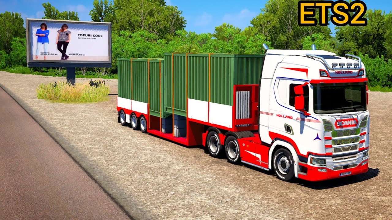 ETS2 Sofia To Pitesti 220Km Delivery Controller Gameplay - YouTube