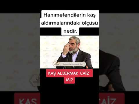 Kaş aldırmak caiz midir?