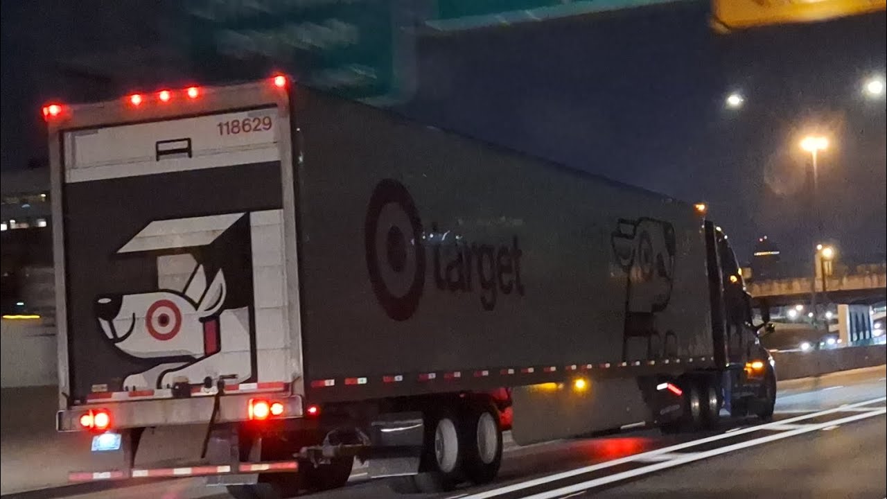 Target semi truck #118629 - YouTube